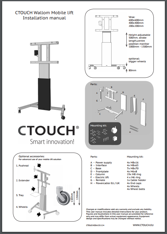 Installation Manual – CTOUCH Support